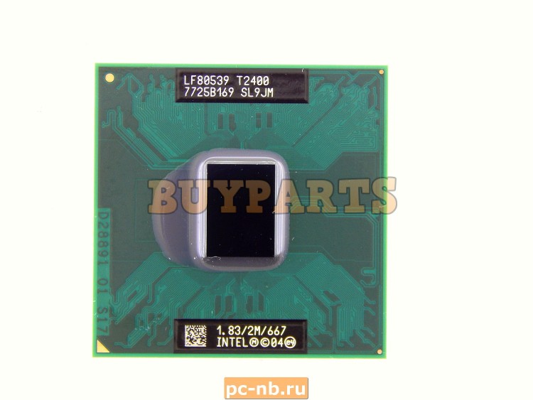 Процессор Intel® Core™ Duo Processor T2400 SL9JM